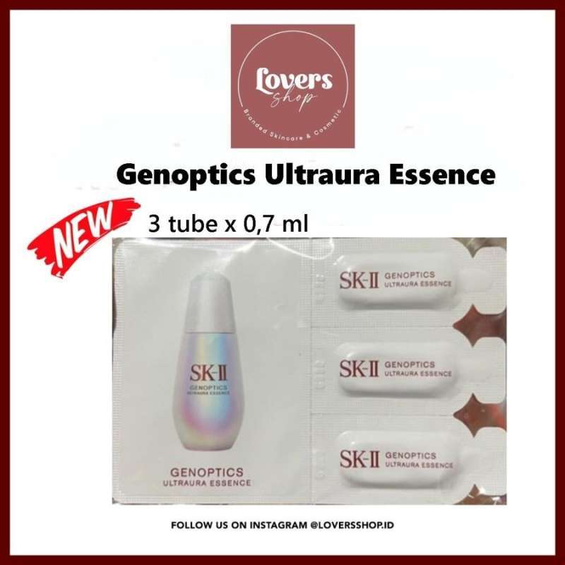 Jual Sk-ii/sk2/skii/sk Ii Genoptics Ultraura Essence / Genoptics Aura - 2 Tube X 0,7 Ml Di ...