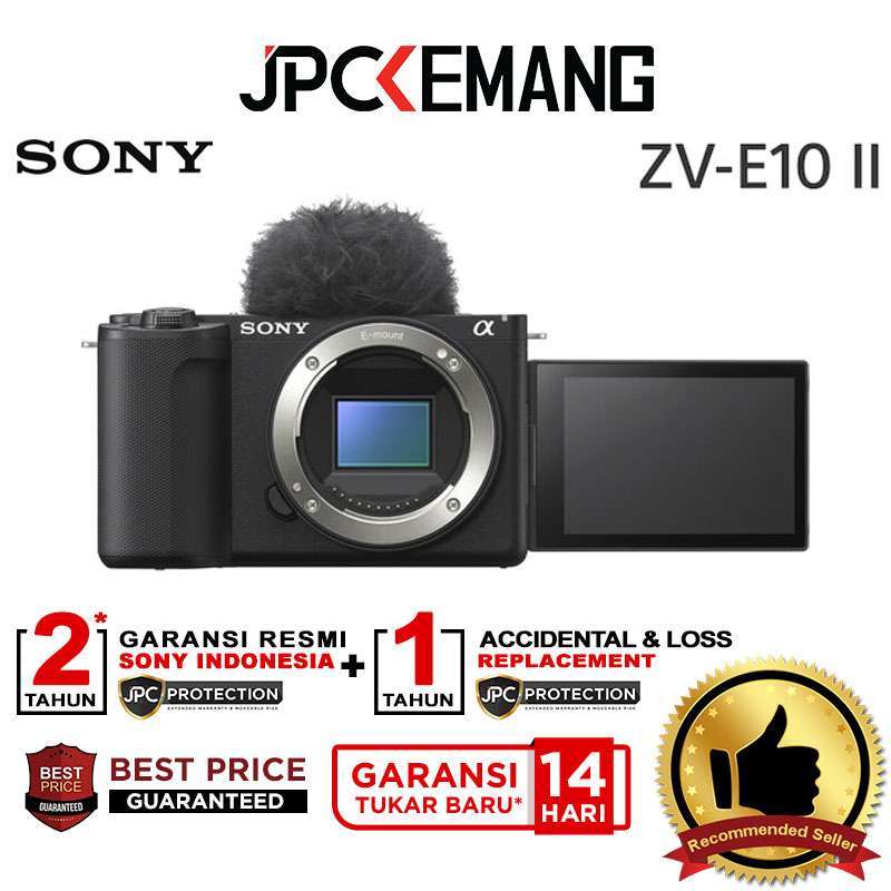 Promo Jpc Kemang Sony Zv-e10 Ii Body Only Mirrorless Camera Sony Sony Zve10 Zve 10 Mark 2 ...