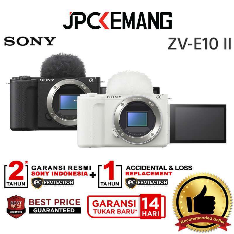 Promo Jpc Kemang Sony Zv-e10 Ii Body Only Mirrorless Camera Sony Sony ...