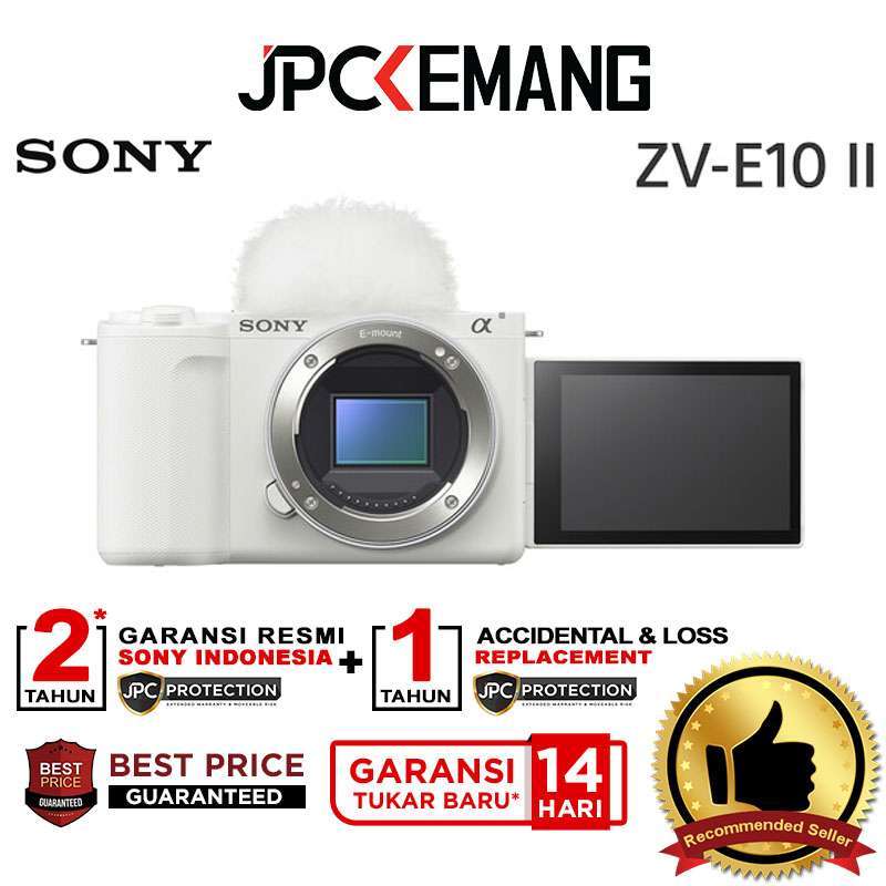 Promo Jpc Kemang Sony Zv-e10 Ii Body Only Mirrorless Camera Sony Sony ...