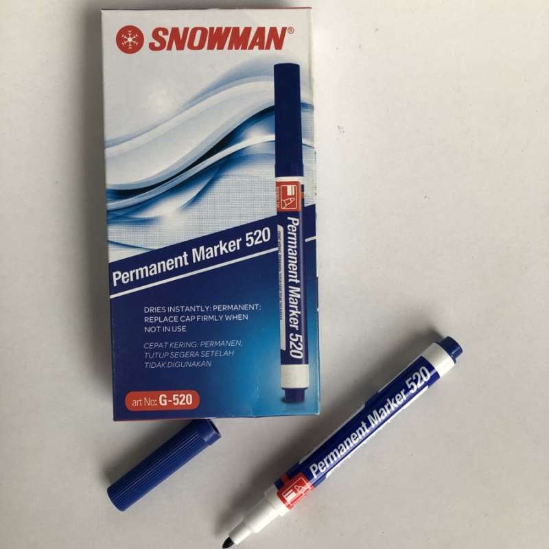 Spidol Snowman Permanent 1 Pack 🔥 - Terlengkap & Harga Terbaru April 2026