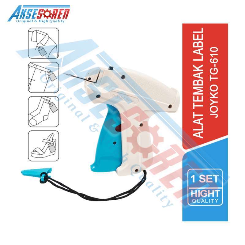 Jual Aksesoren Alat Tembak Label Joyko [tg-610/1 Set] / Tag Gun / Hang ...
