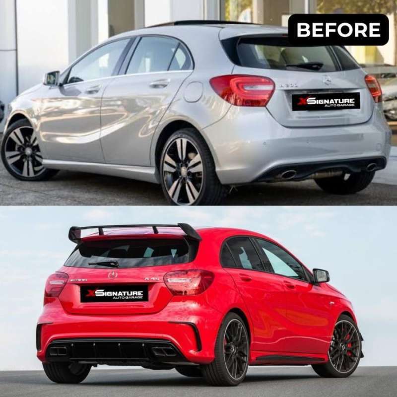 Jual Bodykit Mercy Mercedes A-class W176 A45 A45s Amg Model 2012-2018 ...