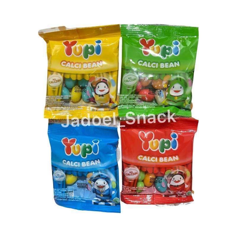 Jual Yupi Calci Bean 12 X 14.4 Gr Rasa Buah By Jadoel_snack Di Seller ...