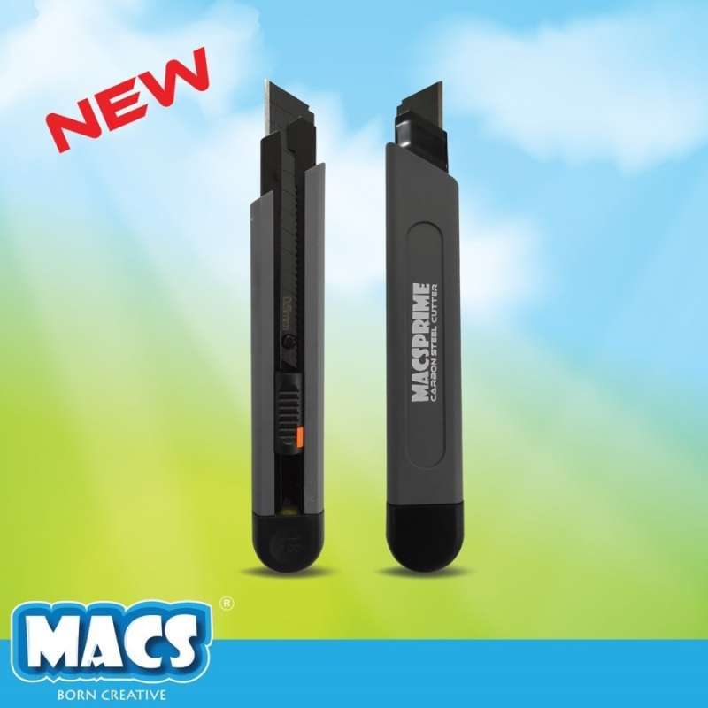 Jual Pisau Cuter Besi Besar / Pemotong Macs Prime Carbon Steel Cutter ...
