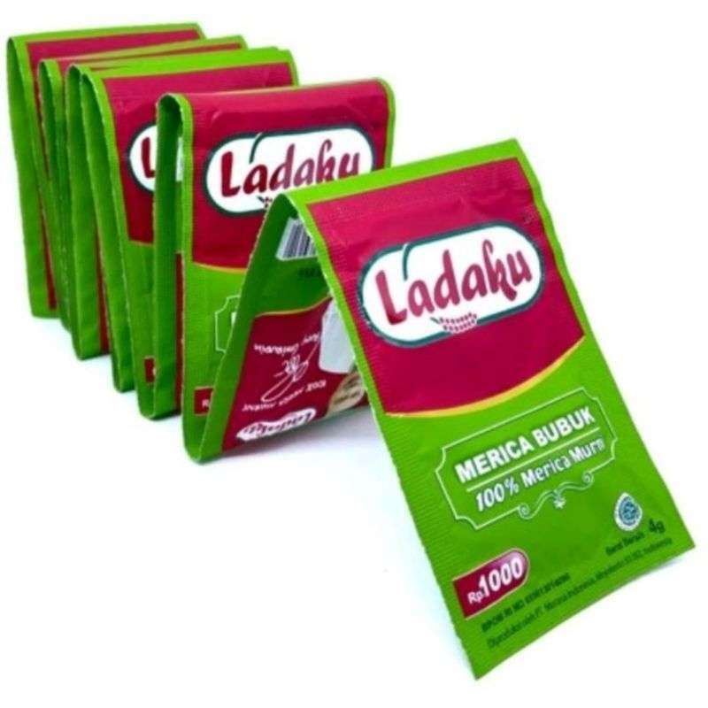 Jual Ladaku Merica Bubuk Renceng (1 Renceng Isi 12 Sachet) 12x3gr ...