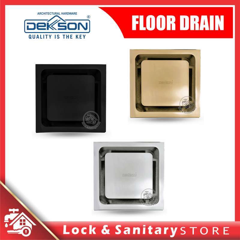 Jual Floor Drain Dekkson Fd 8070 Br Cp Mb Pb Saringan Drainase Lantai ...