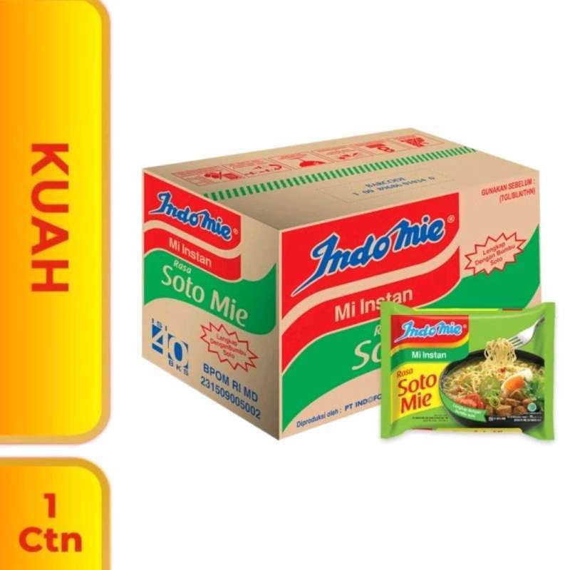 Indomie Soto Mie 1 Dus Indomie Gratis Ongkir 🔥 Harga Murah Mei 2026