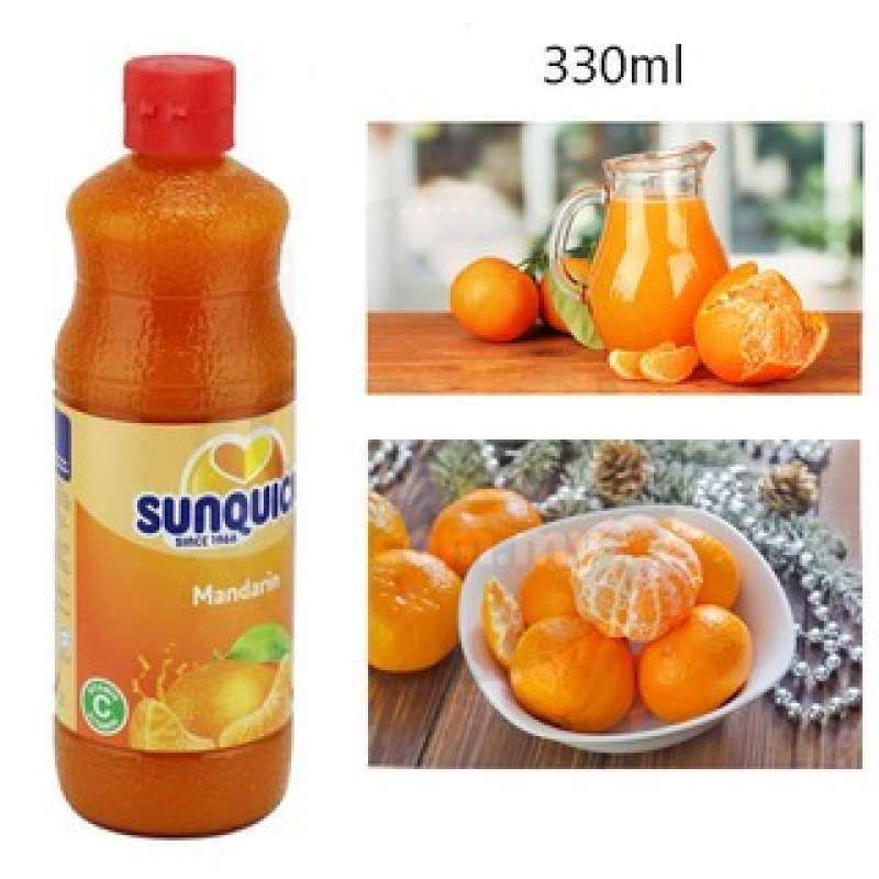 Jual Sunquick Orange / Sirup Sunquick Rasa Jeruk / Syrup Sunquick 330 ...