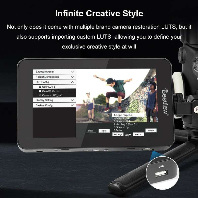 Jual Jpc Kemang Desview R6ii Uhb 5.5 Inch Hdmi Touchscreen External Camera Field Monitor Desview ...