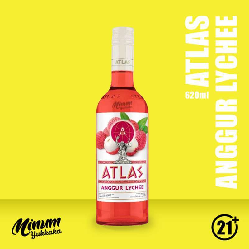Promo Atlas Anggur Lychee 620ml Diskon 12%