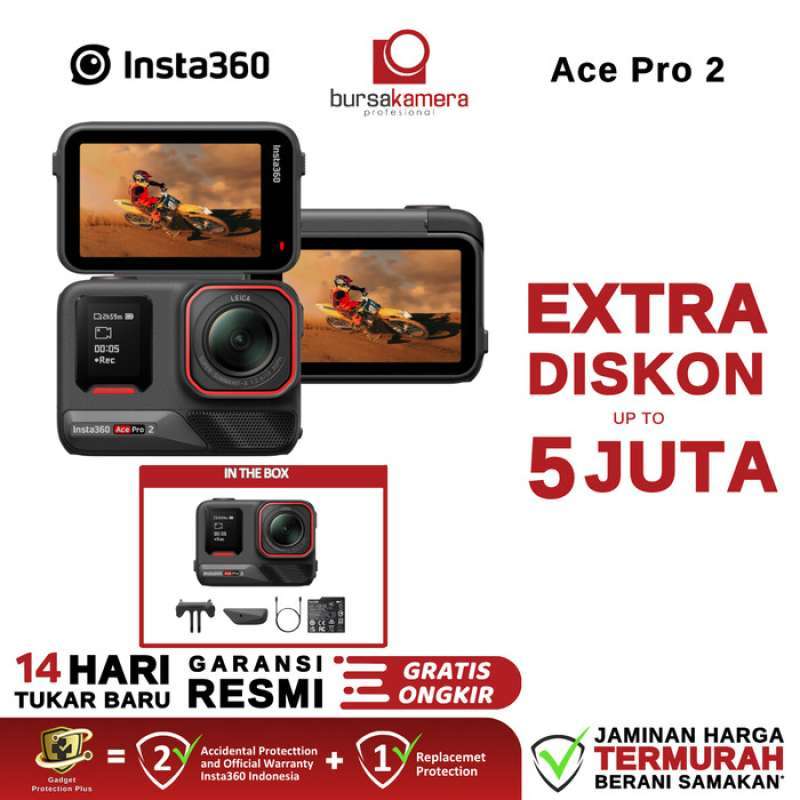 Promo Insta360 Ace Pro 2 8k Ai Powered Action Cam Leica Action Camera ...