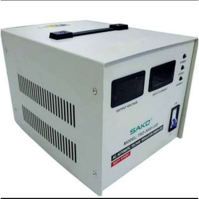 Jual Stabilizer Sako Svc-500va / 1000va / Tsd-2000va / Tsd-3000va Automatic Voltage Regulator ...