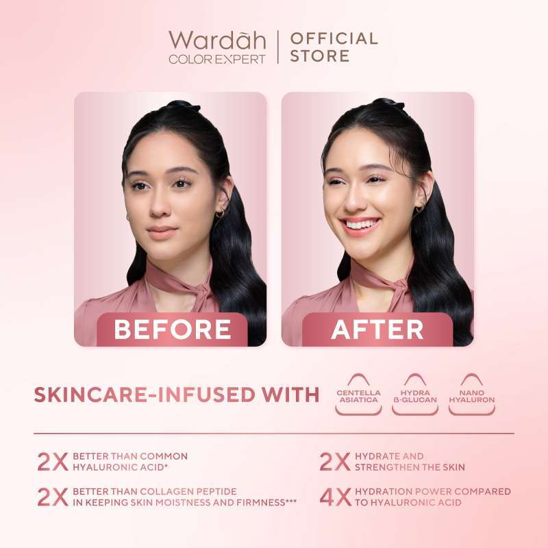 Promo Wardah Colorfit Perfect Glow Cushion - 31w Crème Beige Diskon 30% ...