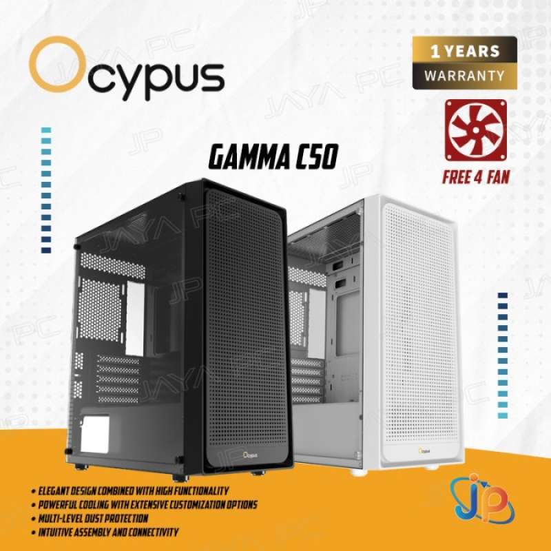Jual Ocypus Gamma C50 Mini Tower Case - Tempered Glass Casing Di Seller ...