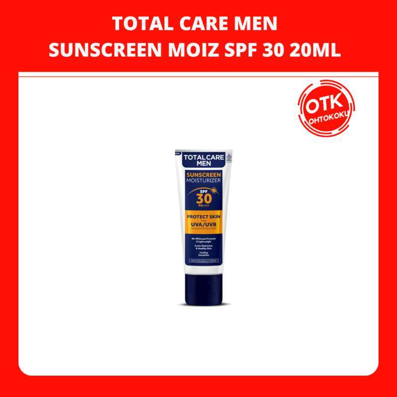 Promo Total Care Men Sunscreen Mouisterizer Spf 30 100ml Diskon 1% Di ...
