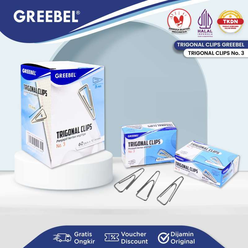 Jual Paper Clip No 3 Pak Besar 🏷️ Original Terbaru, Terlengkap, & Harga ...