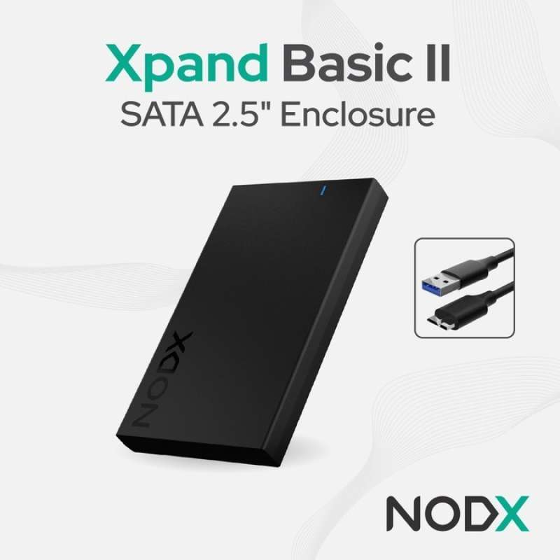 Jual Nodx Xpand Basic Series Hdd Ssd 2.5 Enclosure Removable - Basic Ii ...