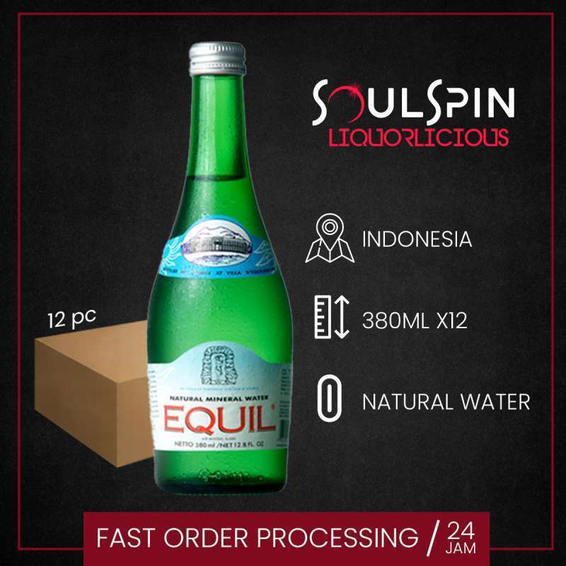 Jual Equil Natural Mineral Water 380ml Di Seller Sake Mall Flagship ...