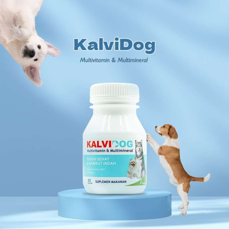 Promo Kalvidog 30 Tablet - Multivitamin Anjing Diskon 18% Di Seller ...