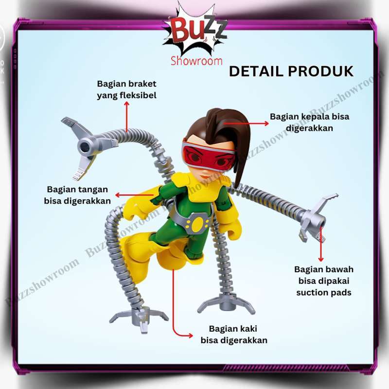 Promo Blokees Spidey Amazing Friends Level 02 Doctor Octopus Marvel ...