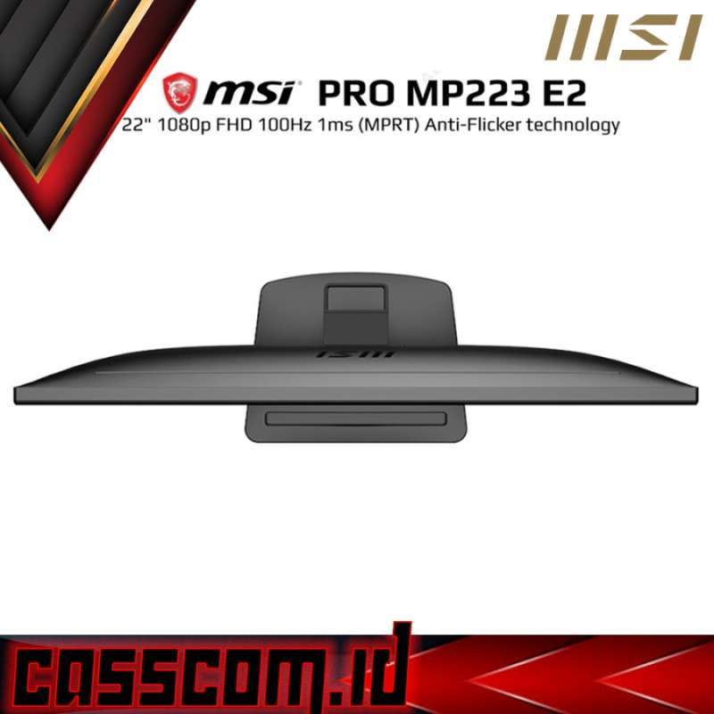 Jual Monitor Led Msi Pro Mp223 E2 22 1080p Fhd 100hz 1ms Anti-flicker ...