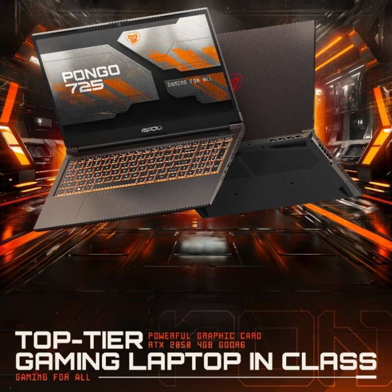 Jual Axioo Gaming Pongo 725 V2 Intel Core I7 13620h Ram32gb Ssd2tb ...