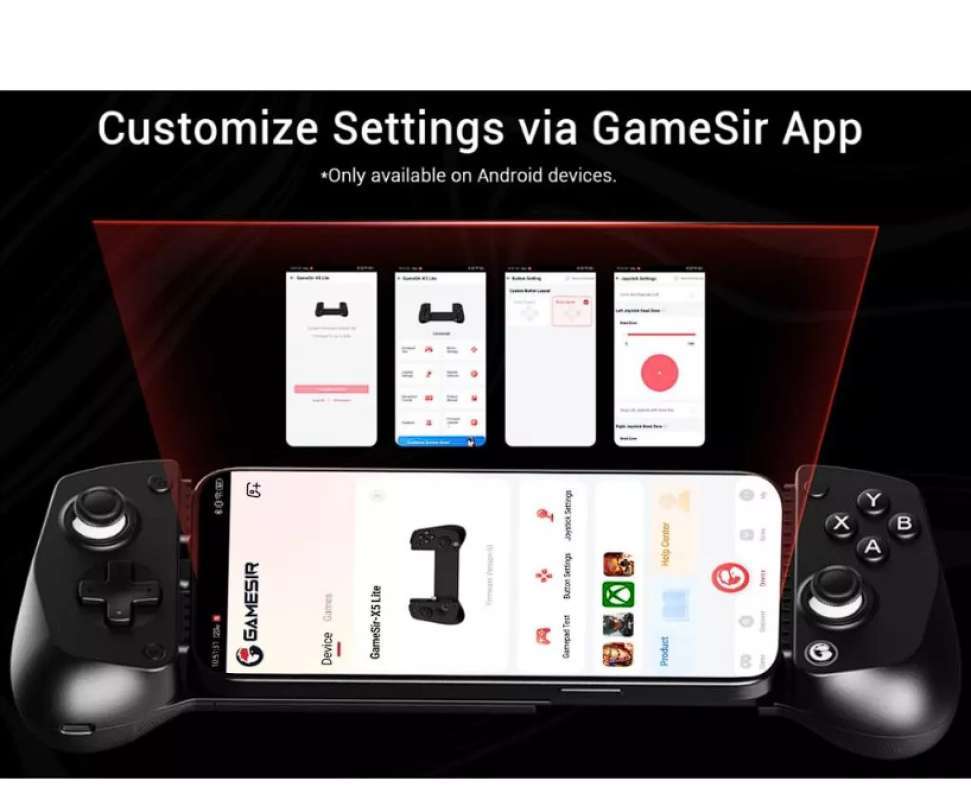 Jual Gamesir X5 Lite Type C Mobile Gaming Controller Gamepad Stick For ...