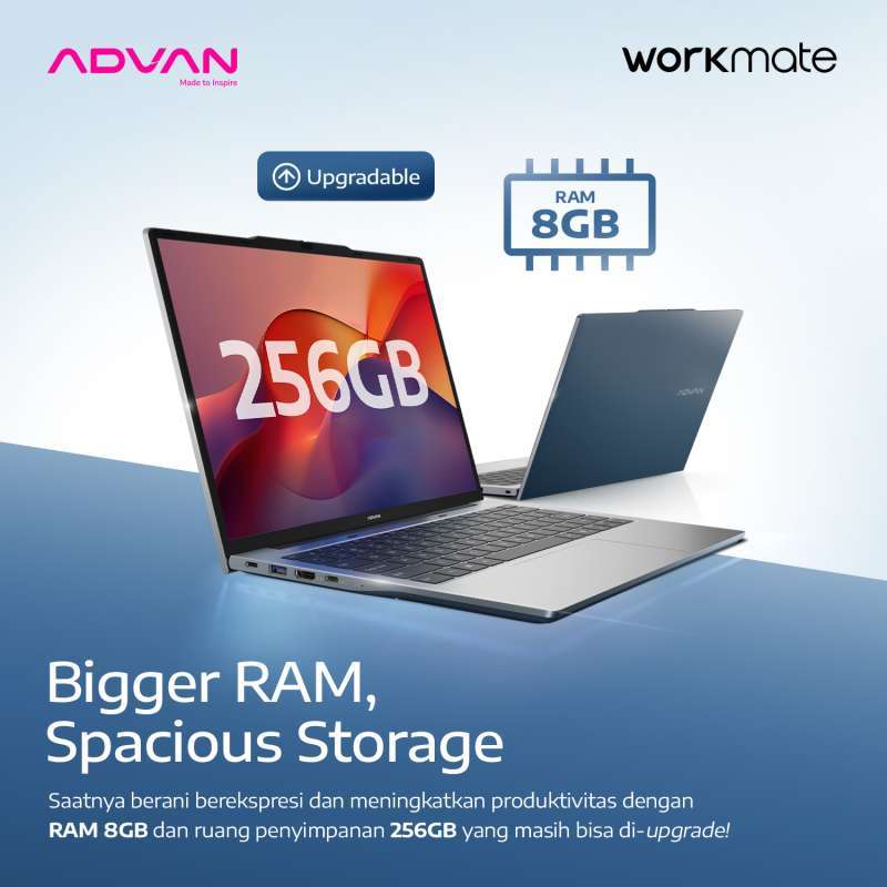 Promo Advan Laptop Workmate 8/256gb | Amd Ryzen 5 3500u / Intel I3 ...