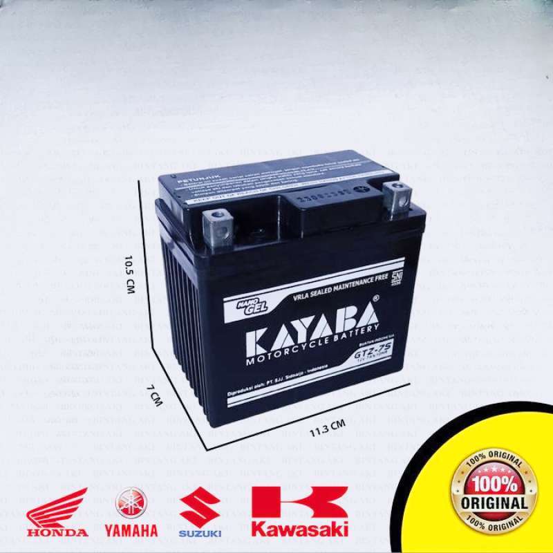 Promo Kayaba Gtz7s Accu Kering Honda Vario 150 Vario 125 Pcx Adv Scoopy ...