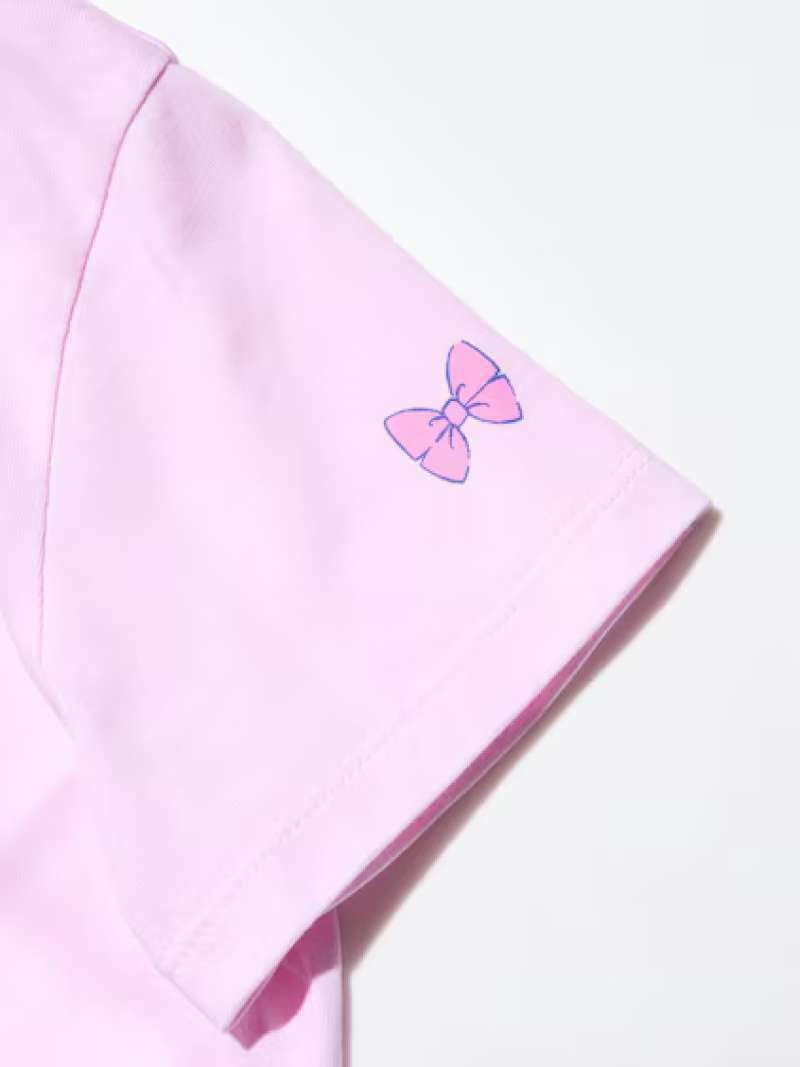 Jual Uniqlo Girls Kaos Anak Perempuan Ut T-shirt Crop Sanrio Characters ...