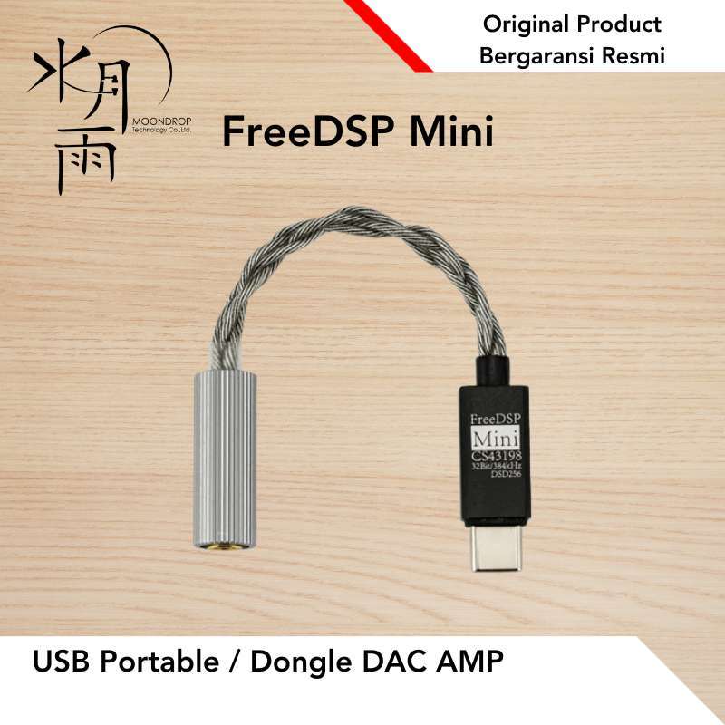 Jual Moondrop Freedsp Mini USB Portable / Dongle Dac Amp 3.5mm Single ...