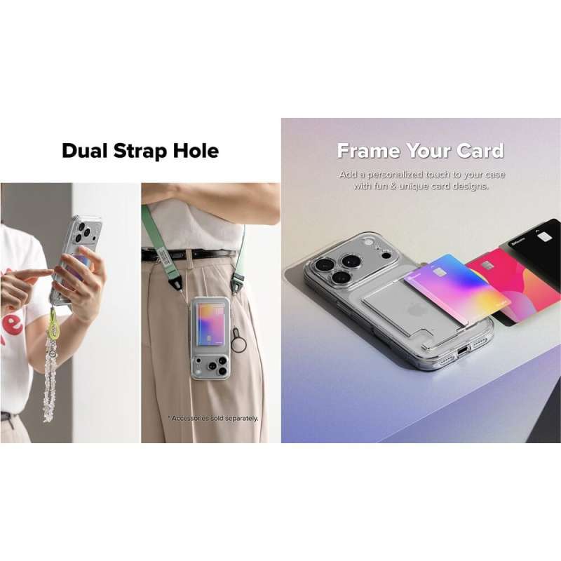 Promo Casing Ringke iPhone 17 Pro Max Case MagSafe Slot Kartu Folio ...