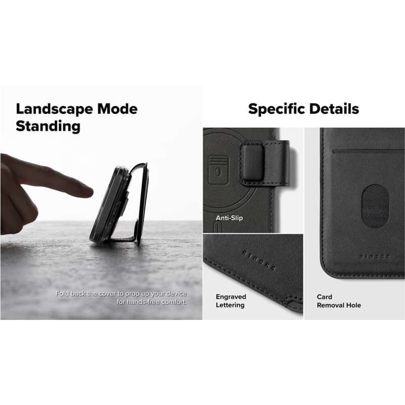 Promo Casing Ringke iPhone 17 Pro Max Case MagSafe Slot Kartu Folio ...