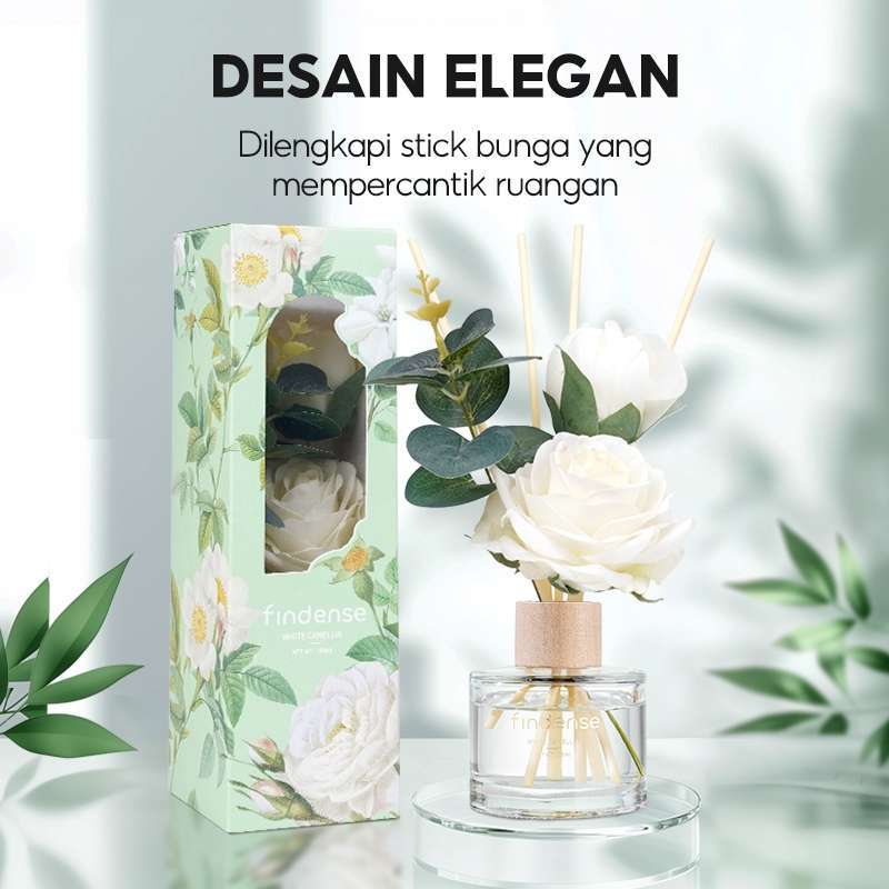 Promo Ohsome - Findense Reed Diffuser Floral Scent Pewangi Ruangan ...