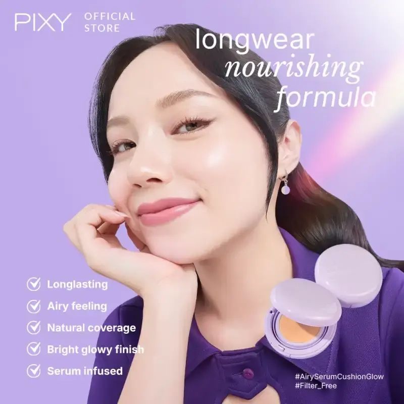 Jual Pixy #filter_free Airy Serum Cushion Glow Di Seller Anugerah ...