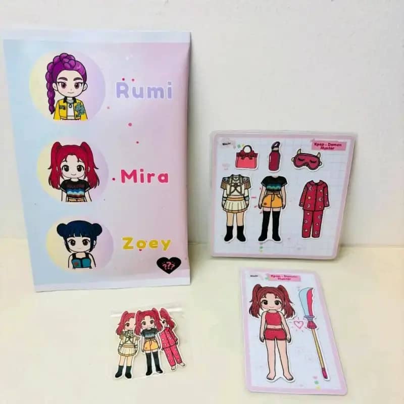 Jual Blind Bag Paper Doll Kpop Demon Hunter Chibi 9,5cm Di Seller ...