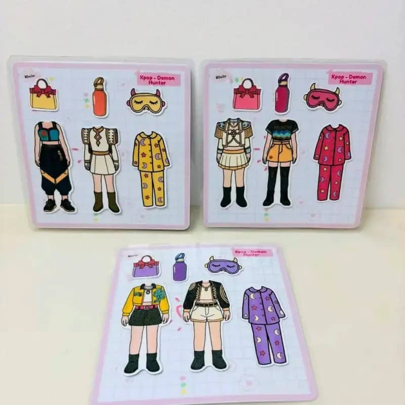 Jual Blind Bag Paper Doll Kpop Demon Hunter Chibi 9,5cm Di Seller ...