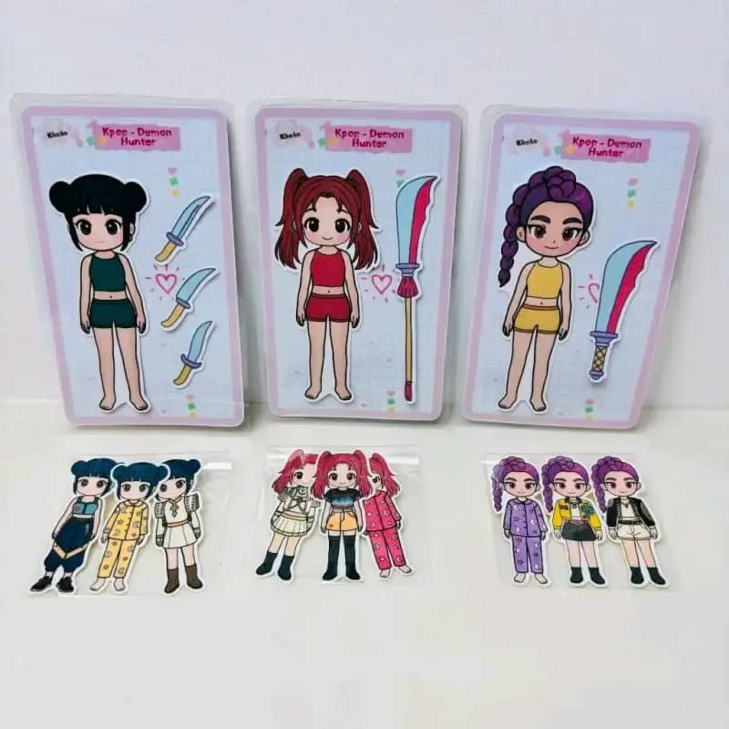 Jual Blind Bag Paper Doll Kpop Demon Hunter Chibi 9,5cm Di Seller ...