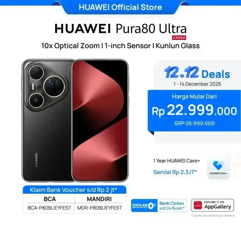 Jual Era 2000 - HUAWEI Pura 80 Ultra | 10x Optical Zoom | 1-inch Sensor ...