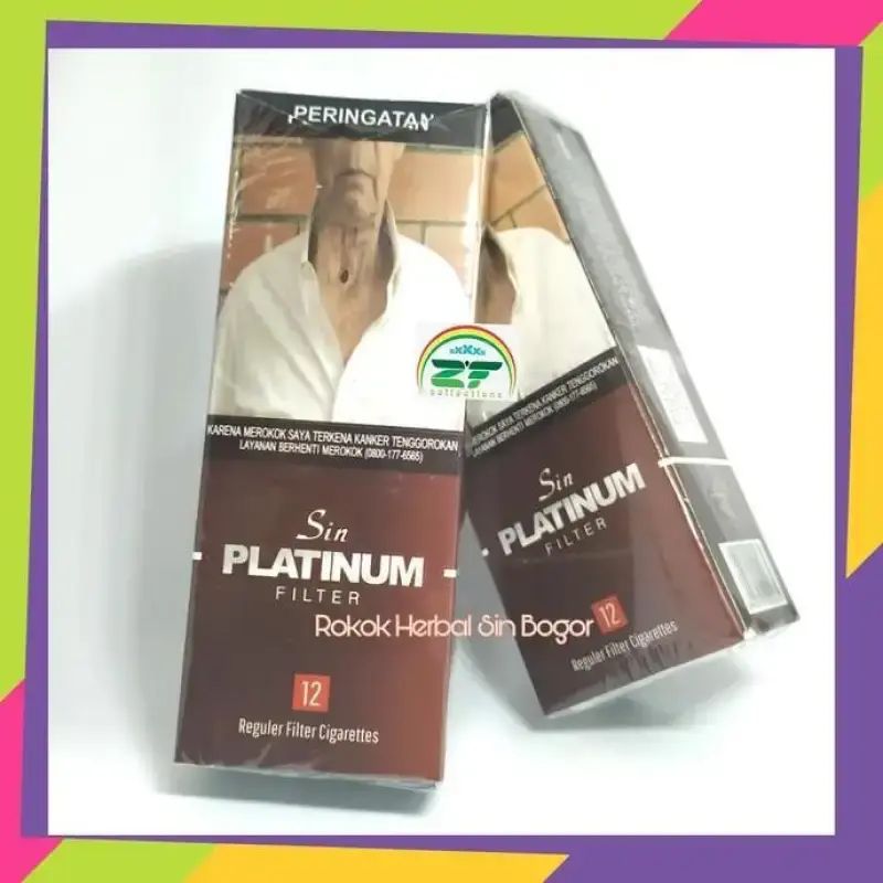 Jual Rokok Herbal Sin-sin Platinum Filter-rokok Filter Di Seller Toko ...
