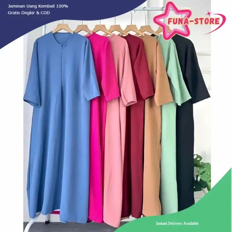 Long Dress Daster Busui 🔥 Harga & Model Terbaru Januari 2026