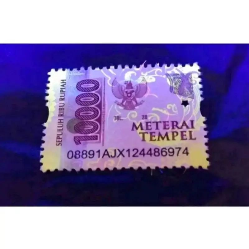 Jual Materai 10000 Meterai 10.000 Sepuluh Ribu Original Asli Di Seller ...