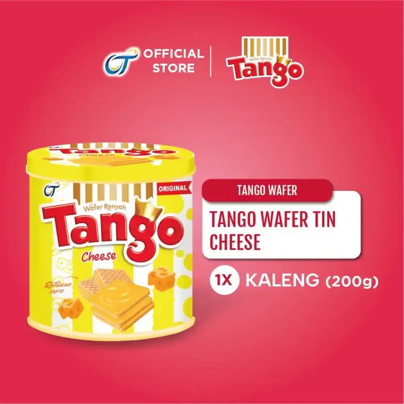 Promo Tango Wafer Rasa Cheese Kaleng 200gram - Cocok Untuk Hadiah ...