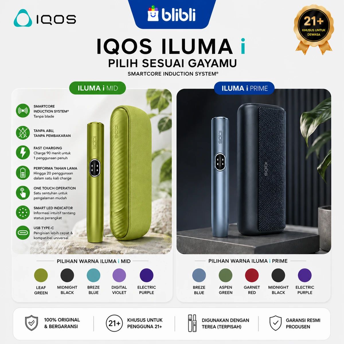 Iqos Iluma Gratis Ongkir 🏷️ Harga Murah Mei 2026