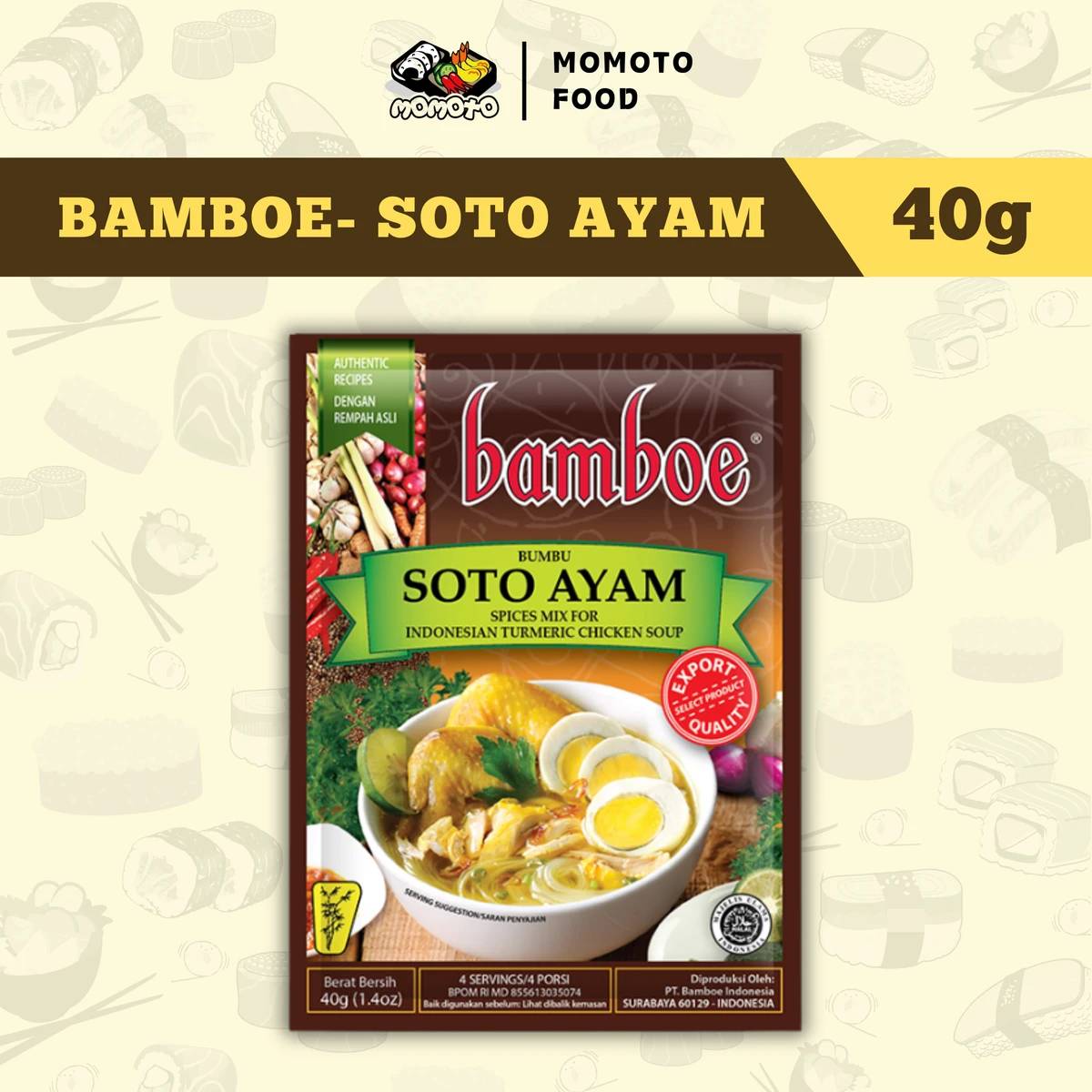 Jual Bamboe Bumbu Dapur All Varian Masakan Indonesia | Gule, Opor, Kare ...