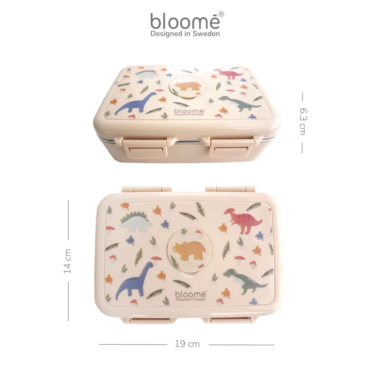 Jual Bloome Stainless Bento Lunch Box Kotak Bekal Makan Anak Sekolah ...