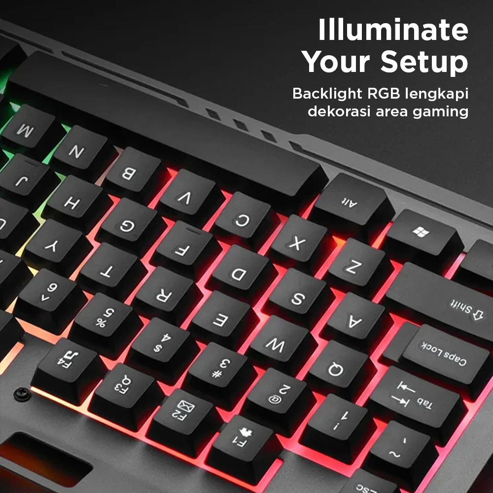 Jual Limeide Combo Keyboard Gaming Rgb With Mouse And Holder Smartphone ...