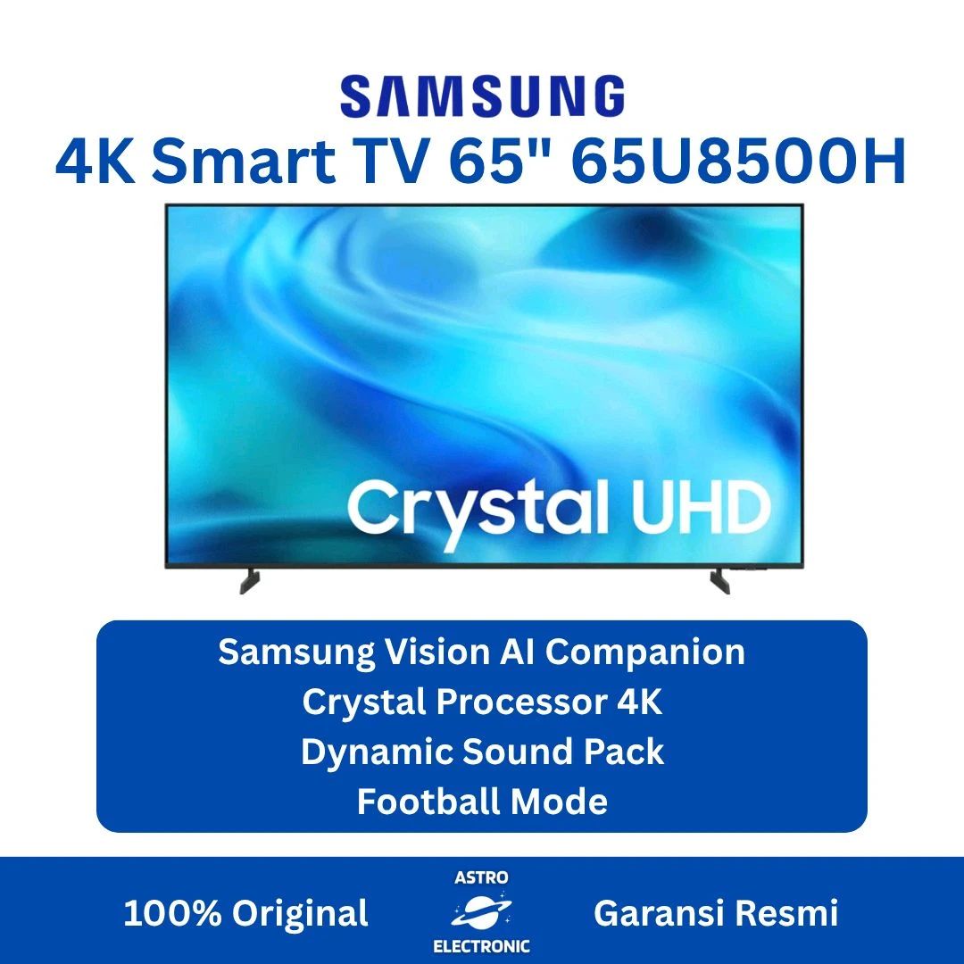 Jual Samsung Ua65u8500h / 65u8500h 4k Vision Ai Smart Tv 65 Inch 2026 ...