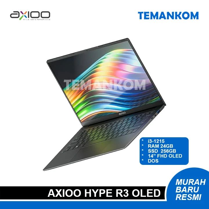 Jual Laptop Axioo Hype R3 Oled I3 1215 RAM 24gb Ssd 256gb 14 Fhd Oled ...